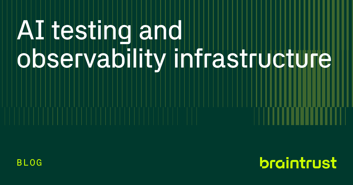 AI testing and observability infrastructure - Articles - Braintrust